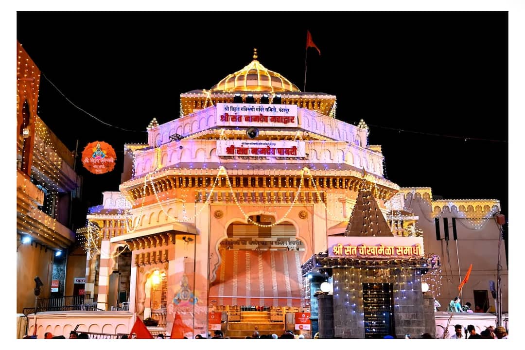 Pandharpur Ashadhi Wari 2023 Attractive decoration in Pandharpur on occasion of Ashadhi Ekadashi ...