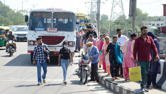 Strike by the employees of government buses today in Punjab | Bus ...