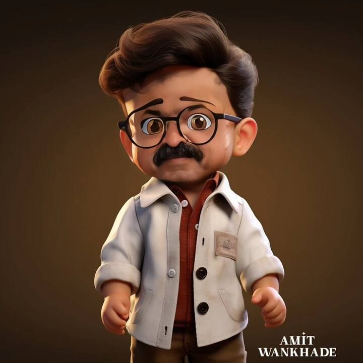 Artificial Intelligence News Amit Wankhede made Disney cartoons of ...