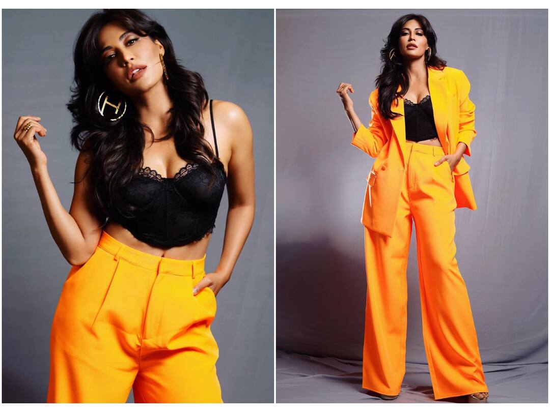 Chitrangada Singh Ups The Fashion Game In An Orange Pantsuit SEE PICS