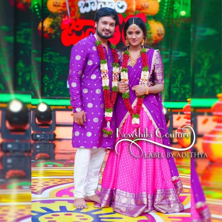 Karthika Deepam and bigg boss fame Keerthi Keshav Bhat gets engaged to actor vijay karthik ...