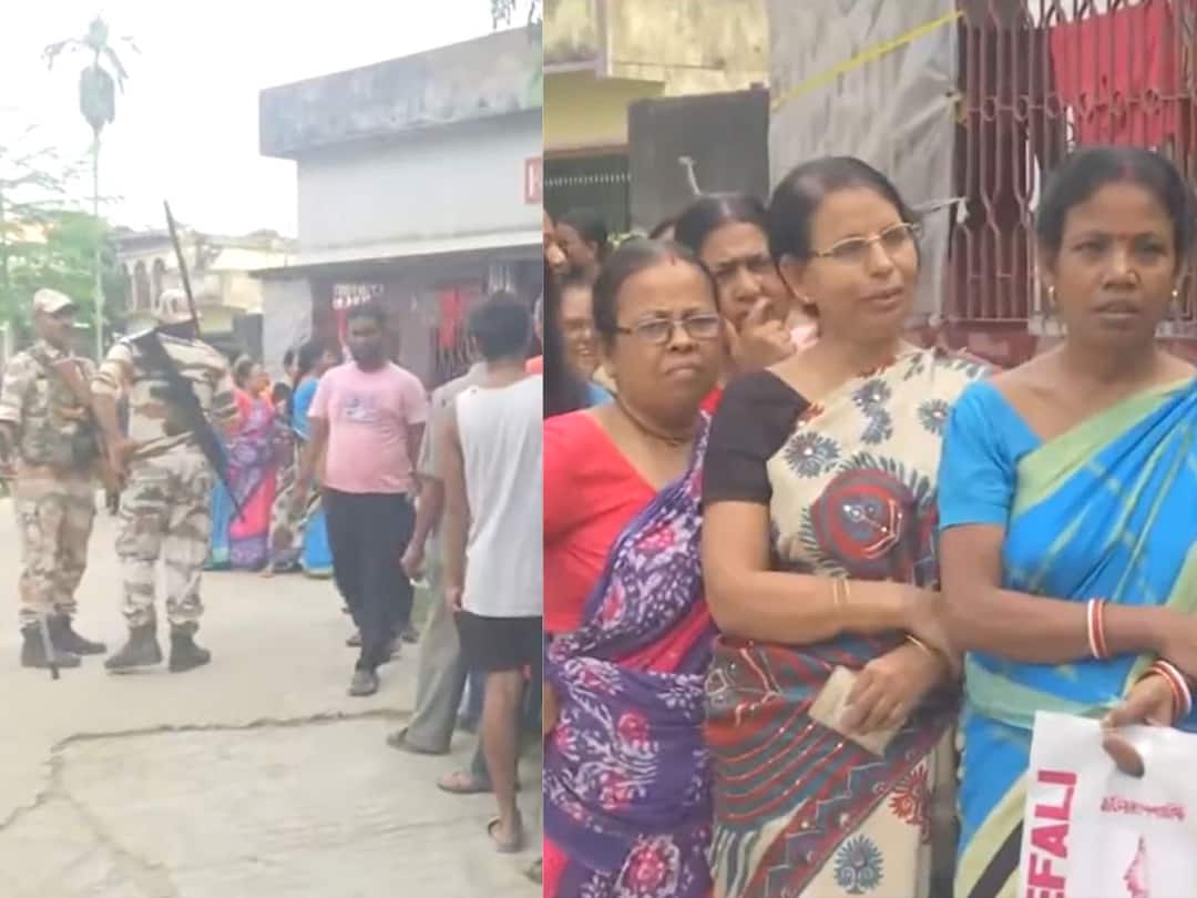 west bengal panchayat election repolling underway in 697 booths in 5 districts while death toll ...