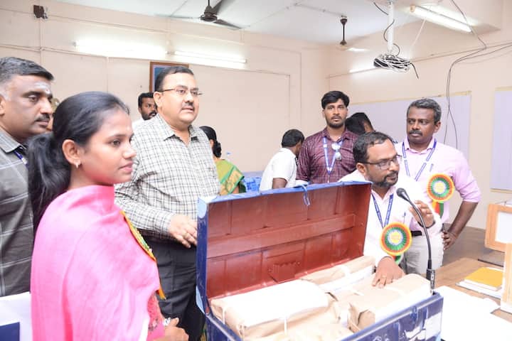 Tenkasi Recounting: Tenkasi Recounting: Postal Vote Counting Underway ...