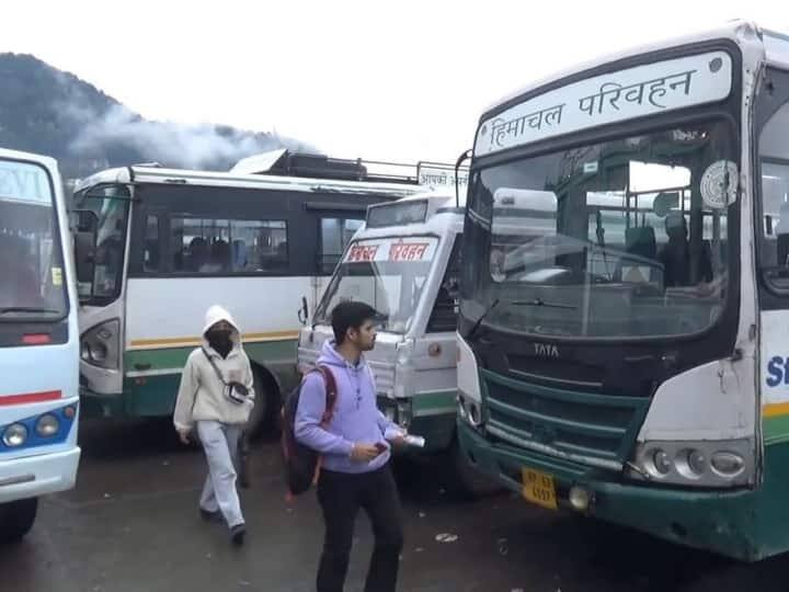 Hrtc Bus Routes Suspended Due To Landslide And Rainfall In Himachal
