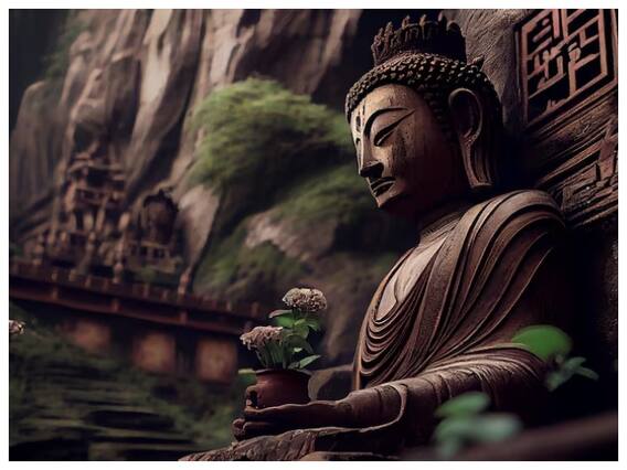 Gautam Buddha Hair Story Snails On Head Of Buddha And They Are Not Hair ...