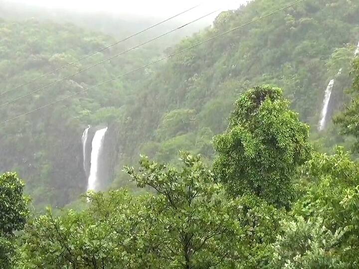 Mangeli waterfall sindhudurg maharshtra people visit detail marathi ...