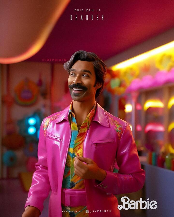 In Pics Kollywood actors in Barbie world Unveiling collection of Tamil ...