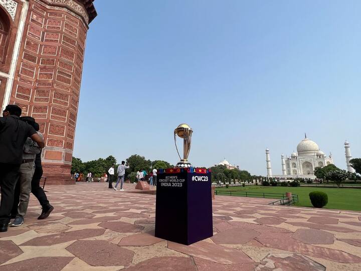 50 Days To Go: Pictures Of ODI World Cup Trophy Against The Backdrop Of ...