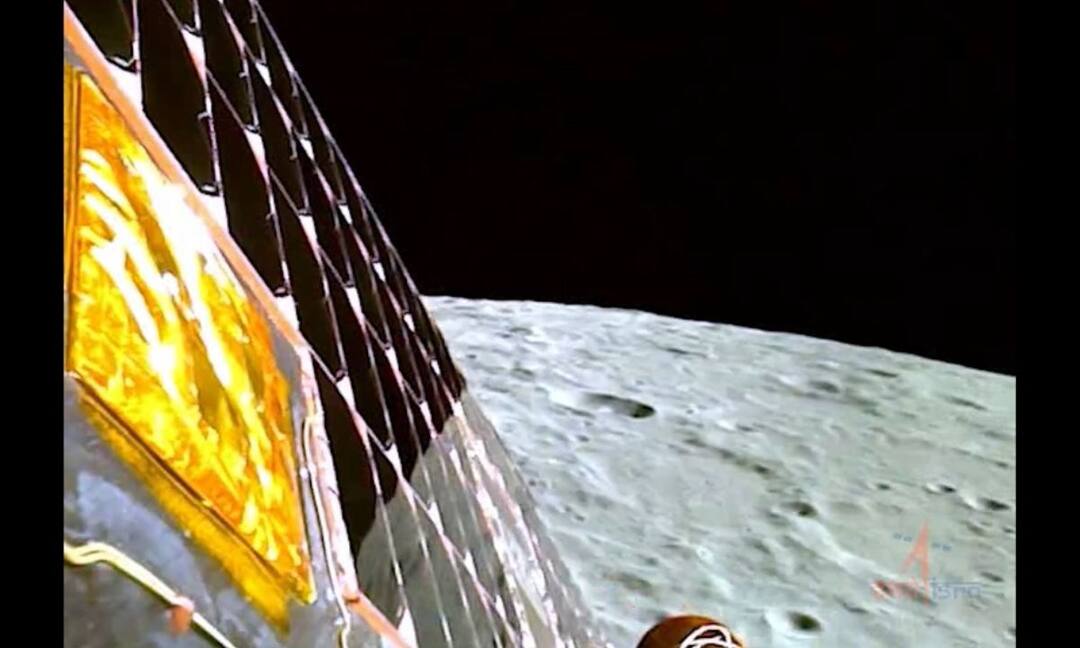 ISRO Shares Glimpses Of The Moon Captured By Chandrayaan-3's Lander Image Camera 4: WATCH