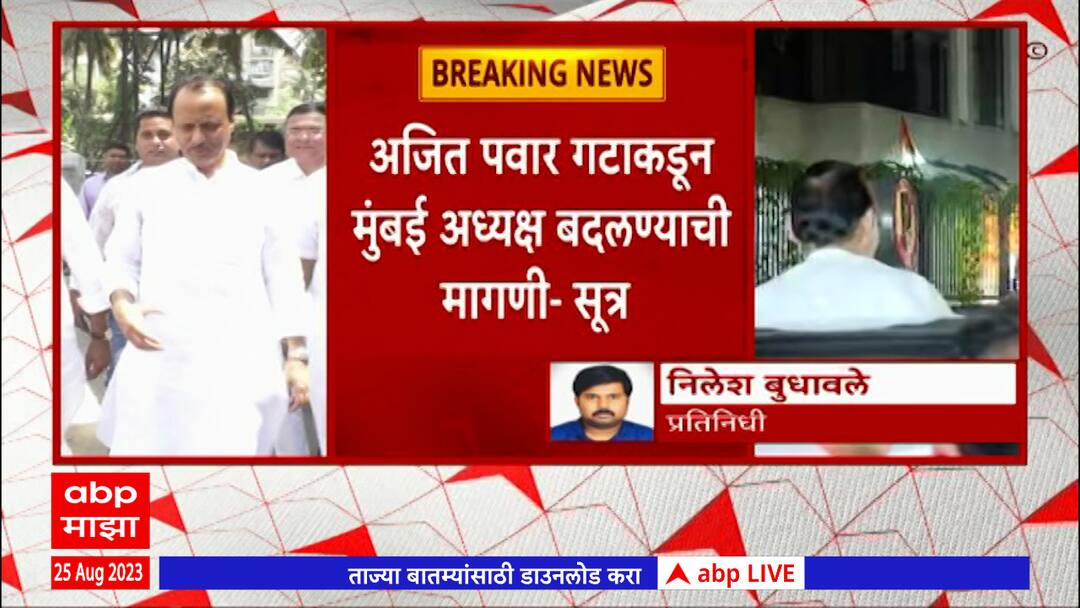 NCP Mumbai President nawab malik abp majha | NCP Mumbai President : Nawab Malik तटस्थ, अजित पवार ...