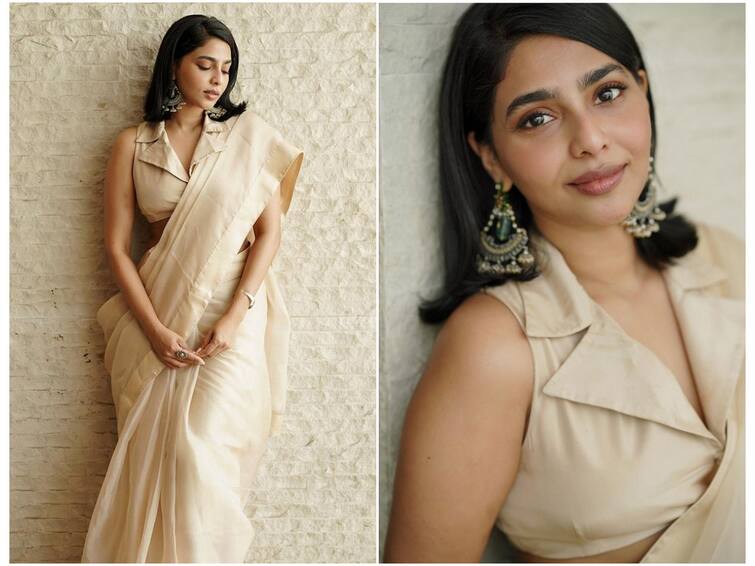 Aishwarya Lekshmi Looks Ethereal In A Beige Saree For 'King Of Kotha ... Aishwarya Lekshmi Looks Ethereal In A Beige Saree For 'King Of Kotha ...