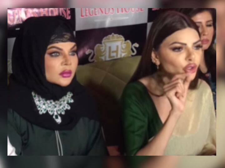 Sherlyn Chopra came in support of Rakhi Sawant of disclosure Adil khan in the press conference ...