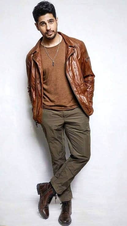 Leather Jacket Looks Of Bollywood Actors That You Can Try This Festive ...