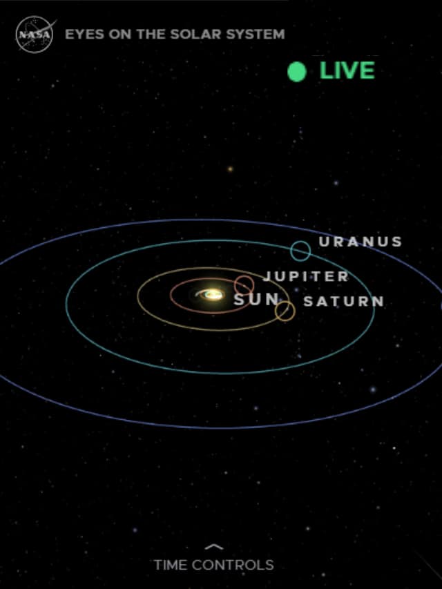 नासा की इस वेबसाइट पर लाइव देख सकते हैं पूरा सोलर सिस्टम