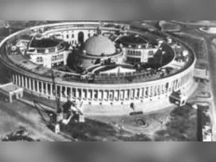 Old Parliament Building Sansad Bhavan Indian Parliament Inauguration ...
