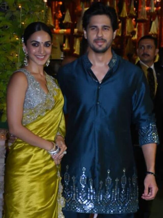 Kiara Advani-Sidharth Malhotra's Ganesh Chaturthi Outfits Are Glamorous