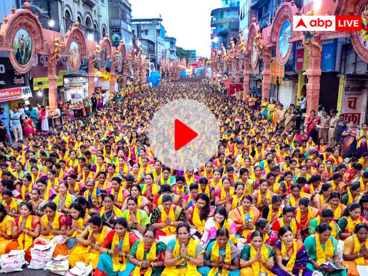 Ganesh Chaturthi 2023 Ganpati Atharvashirsha recitation performed Shrimant Dagdusheth Halwai ...