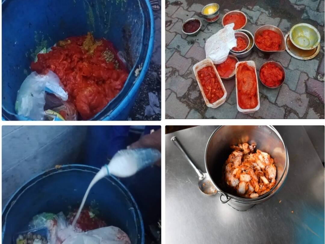 The officials of the Food Safety Department have confiscated and ...