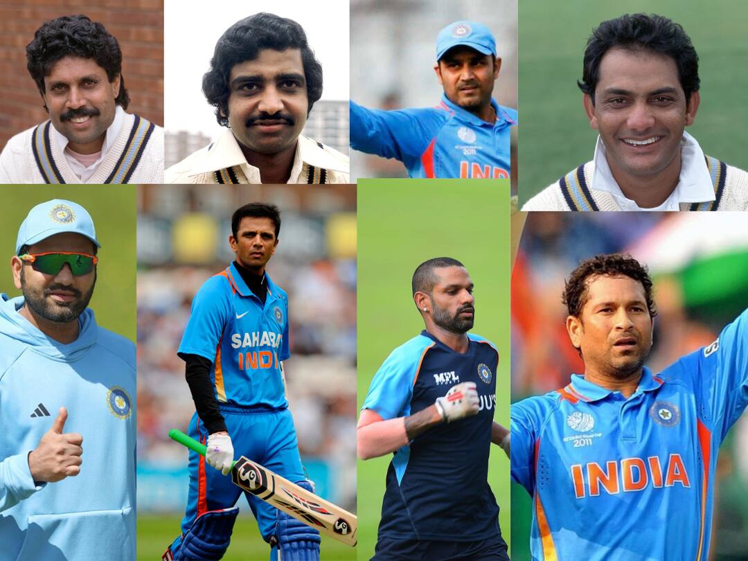 CWC Records Indian Batsmen who have scored many runs in CWC From 1975 ...