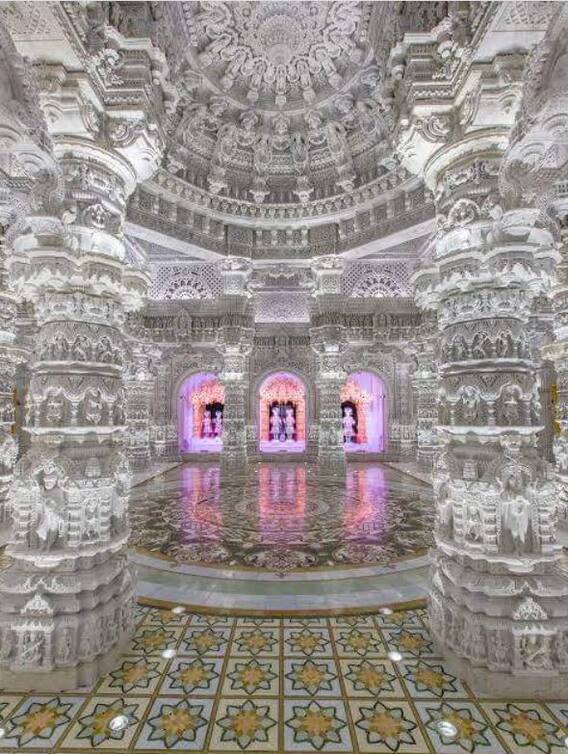 Akshardham Temple In New Jersey Of USA Will Be Largest Hindu Temple ...