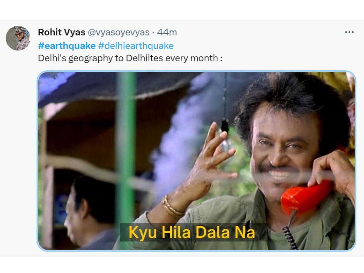 Delhi Guy Memes Delhi NCR Eartquake Memes Reactions Videos Kyun Hila