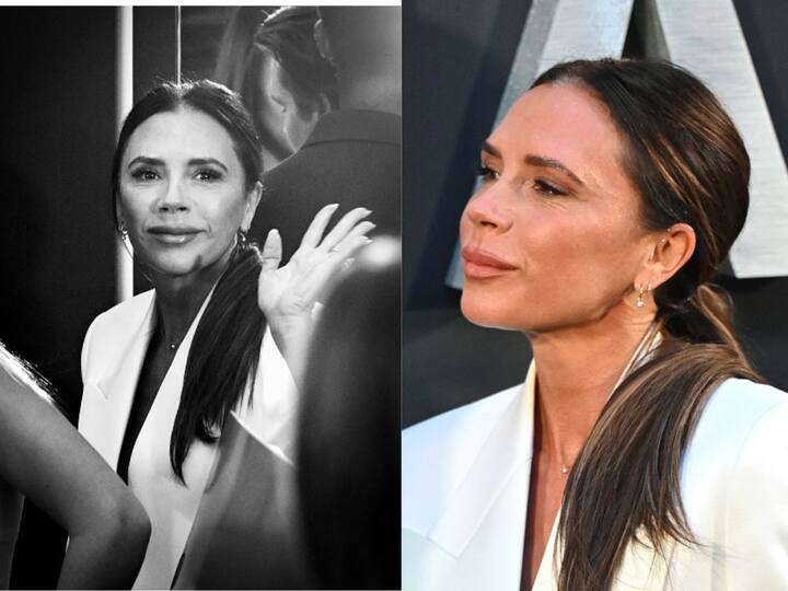 Victoria and David Beckham Nailing His-and-Hers Suits with Classic ...