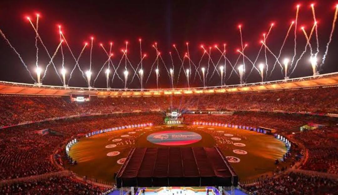 World Cup 2023 opening ceremony during india vs pakistan icc cwc 2023 ...