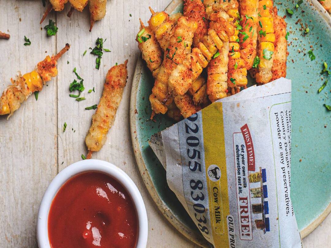 Crispy Sweet Corn Pakora Recipe How to make it at Home Check out ...