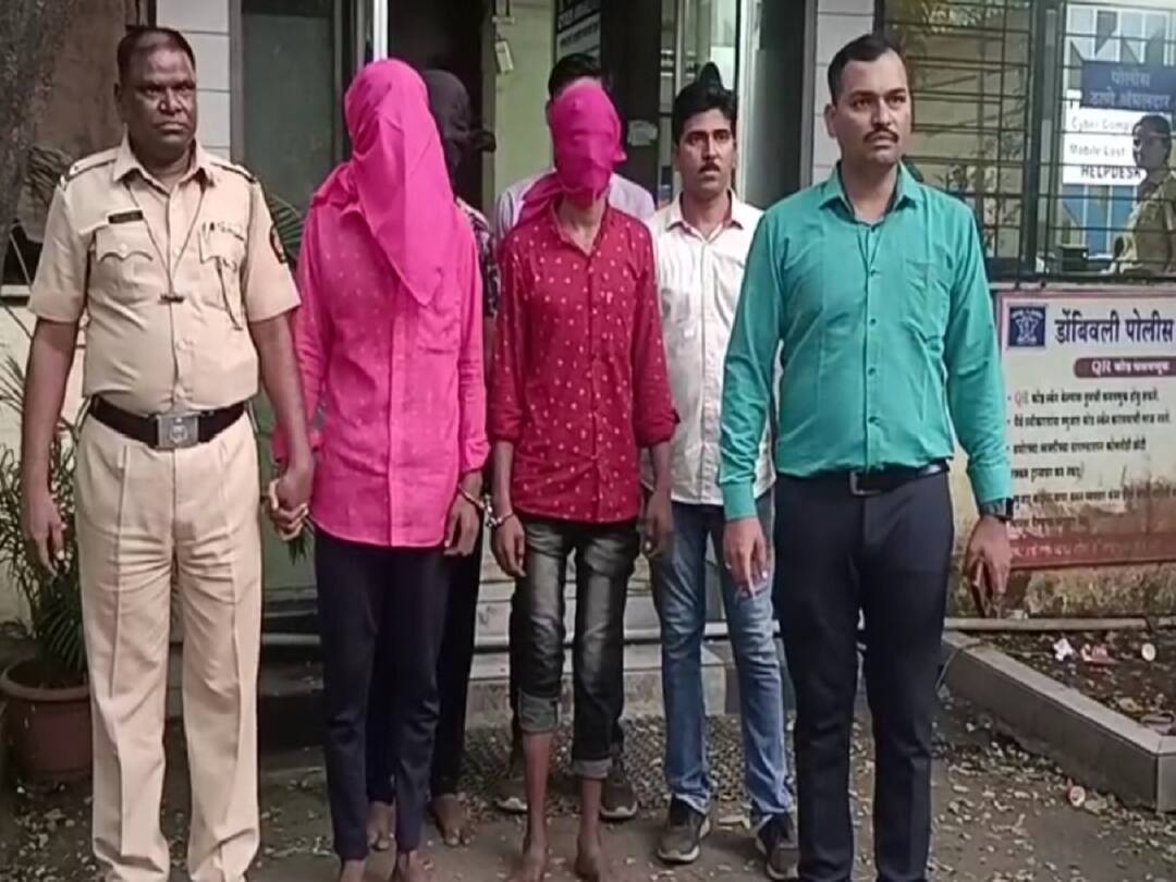 Kalyan Crime Branch arrested four accused for looting app based ola cab driver at dombivali ...