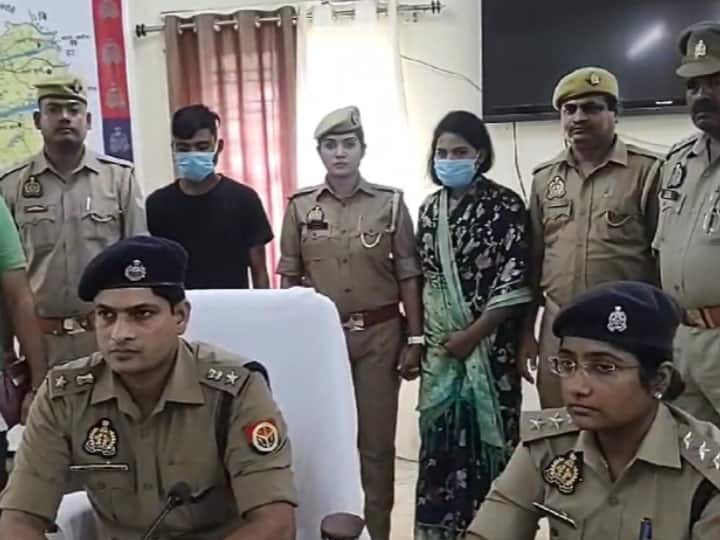 Sonbhadra Police arrested wife and her lover accused of murdering her husband ann | UP Crime ...