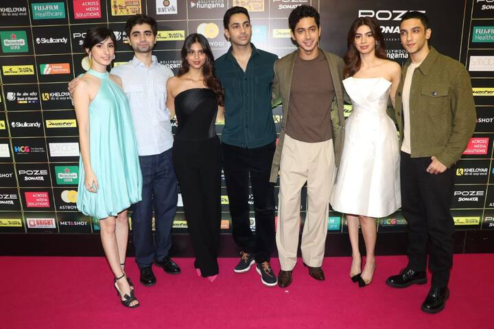 The Archies: Khushi Kapoor, Agastya Nanda, Suhana Khan And Others ...
