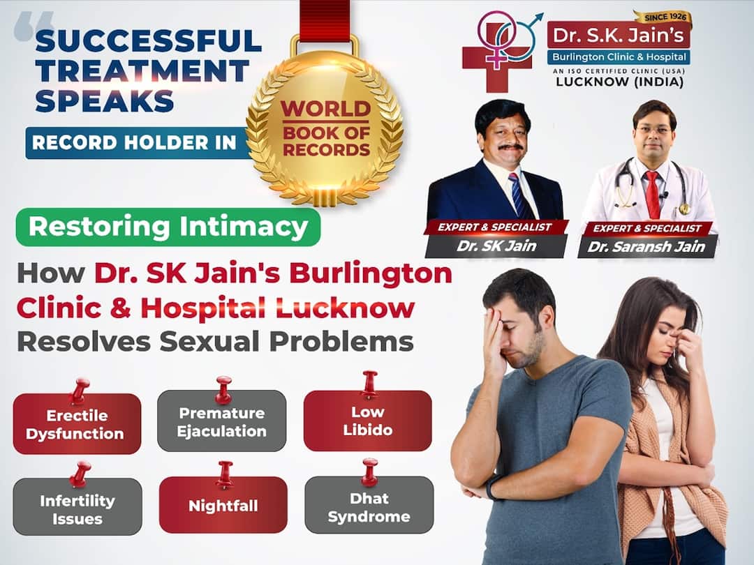 Restoring Intimacy How Dr SK Jain's Burlington Clinic And Hospital Lucknow Resolves Men's Sexual ...
