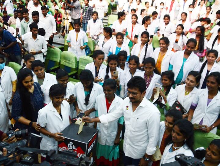 Udhayanidhi Stalin Launches DMK's Anti-NEET Signature Campaign — PICS