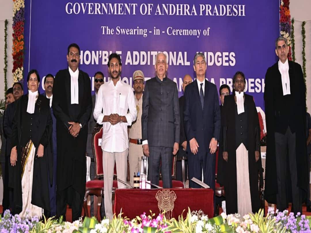Four new judges of AP high court take oath | AP High Court: ఏపీ ...