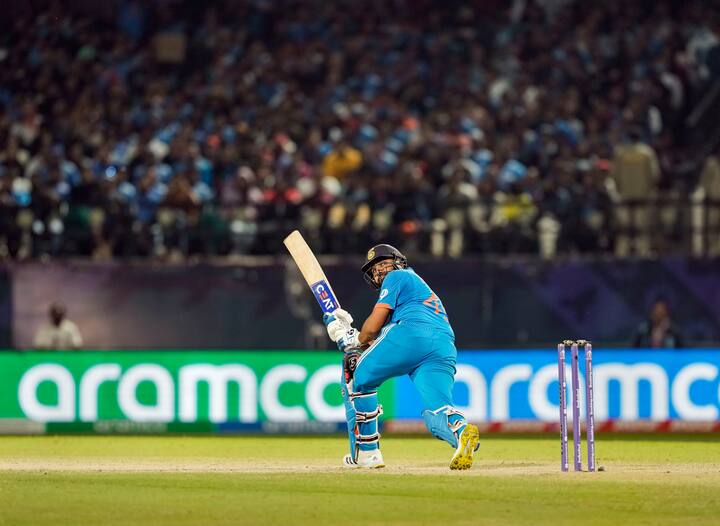 Rohit Sharma Becomes First Indian To Hit 50 Sixes In Calendar Year In IND vs NZ WC Fixture
