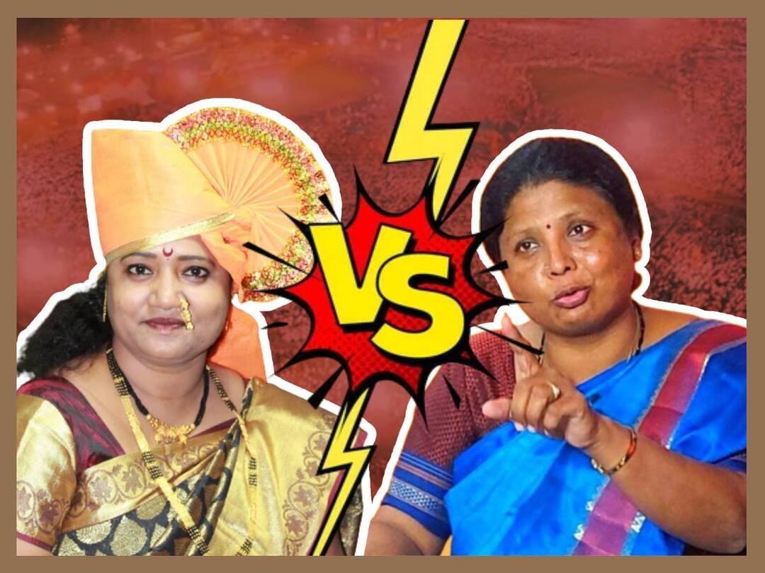 Sushma Andhare vs Jyoti Waghmare speech at Shiv Sena Uddhav Thackeray ...