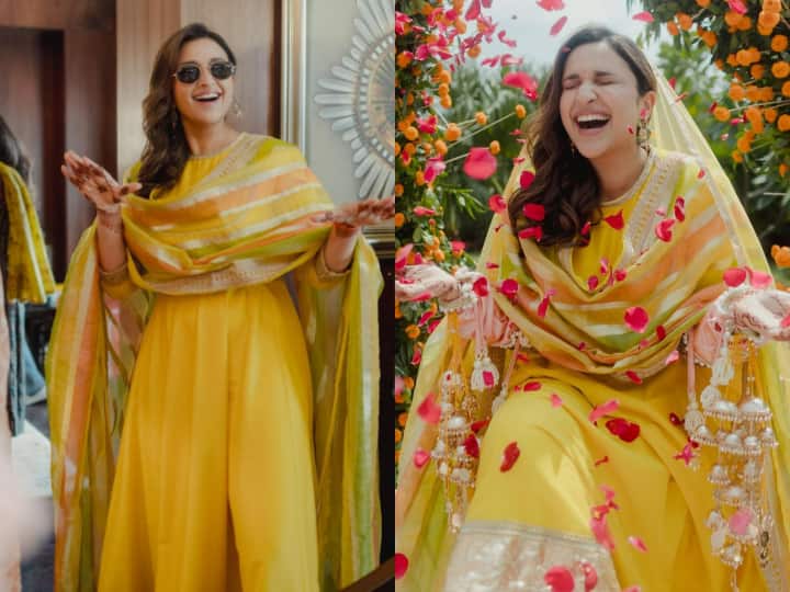 Parineeti Chopra Chooda haldi ceremony Photos With raghav chadha Have look | Parineeti Chopra ...