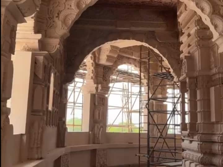 Carvings Inside Ayodhya Ram Mandir Shown As Inauguration Day Nears Shri ...