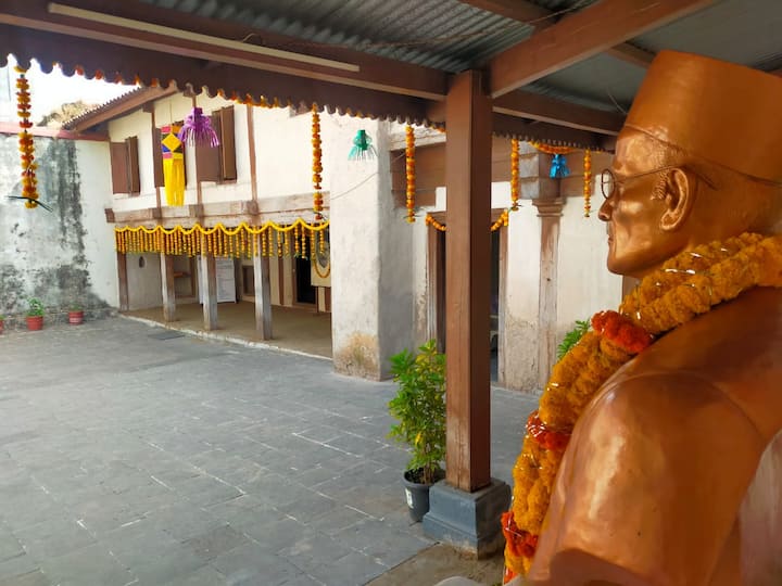 Nashik latest news Veer Savarkar smarak in Bhagur, Nashik with ...