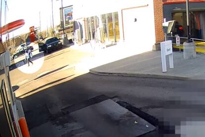 Canadian police released the CCTV footage of the gangster's murder, an ...