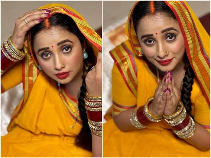 Chhath Puja 2023 bhojpuri actress rani chatterjee shares photos celebrating chhath puja in ...