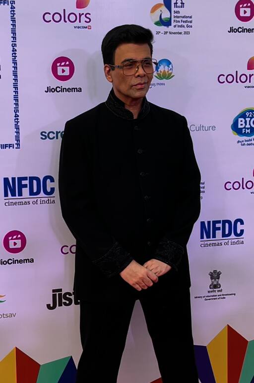 Sara Ali Khan Madhuri Dixit Sunny Deol Shahid Kapoor Karan Johar Vijay Sethupathi arrive at IFFI ...