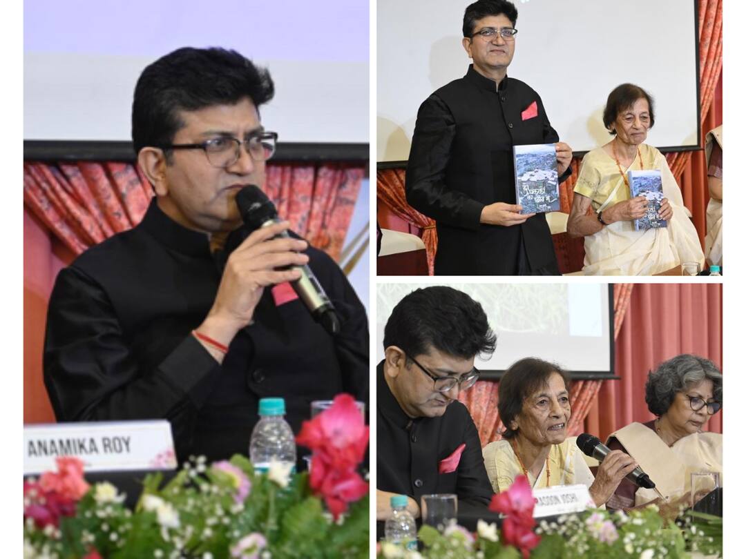 Poet, Lyricist And CBFC Chief Prasoon Joshi Releases Academician Dr ...