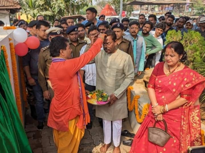 Jharkhand Mukti Morcha MLA Basant Soren inaugurated Two police station ...