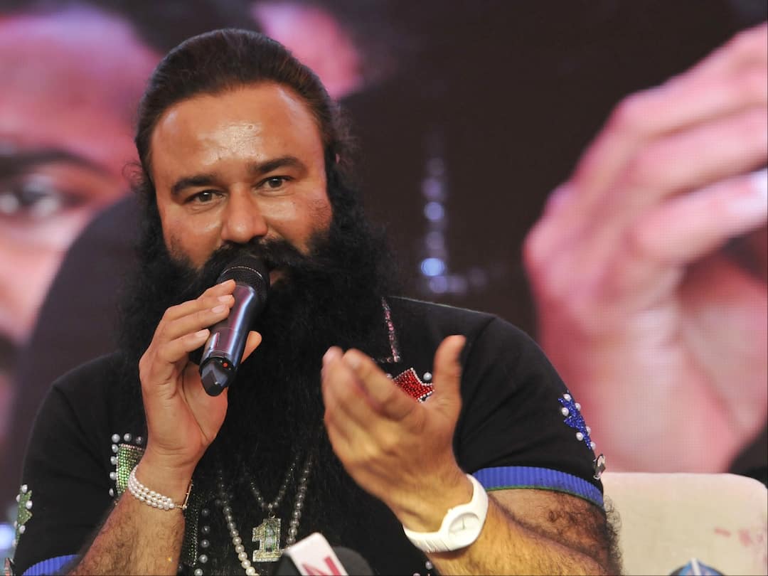 Dera Sacha Sauda Chief Gurmeet Ram Rahim Walks Out Of Jail On 3-Week Parole