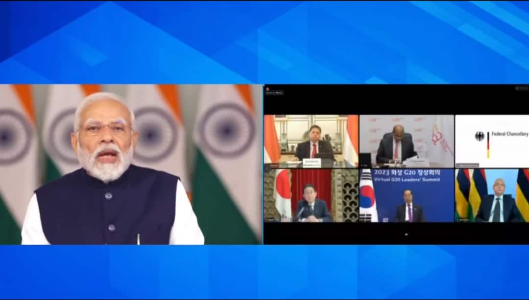 AI Safe Society Narendra Modi Artificial Intelligence G20 Virtual Summit