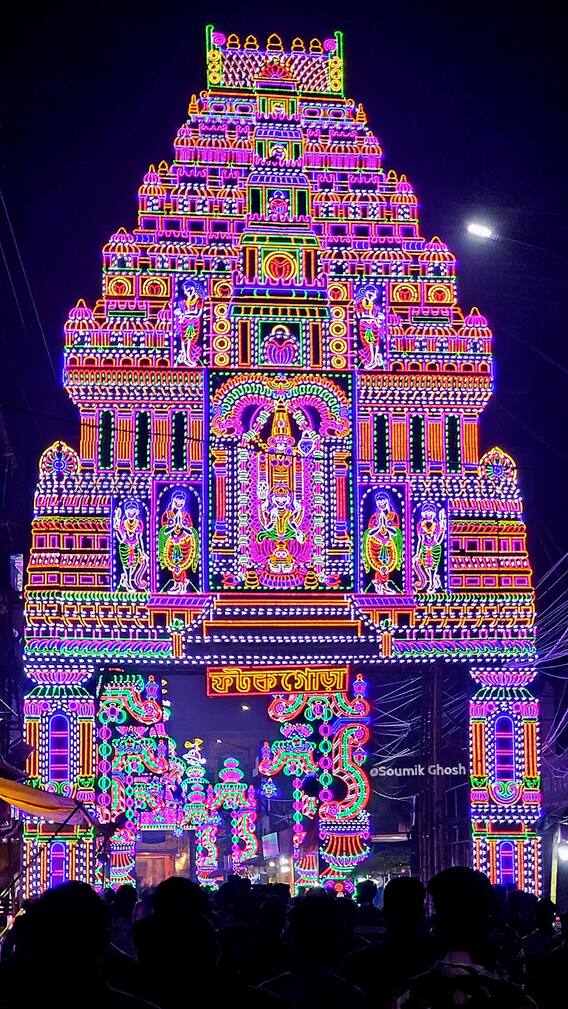 Chandannagar Jagadhatri Puja Lighting Pictures
