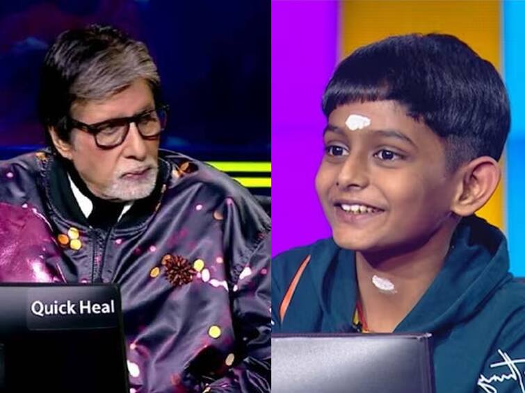 Kaun Banega Crorepati 15 Virat Iyer 8 Years Old Give Wrong Answer To