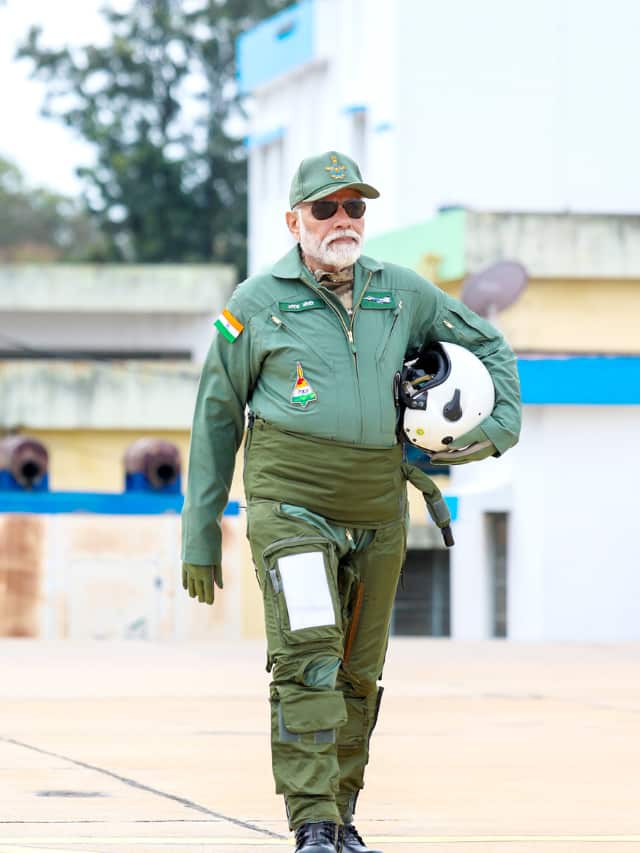 Modi Becomes First PM To Fly LCA With Sortie On Tejas Aircraft
