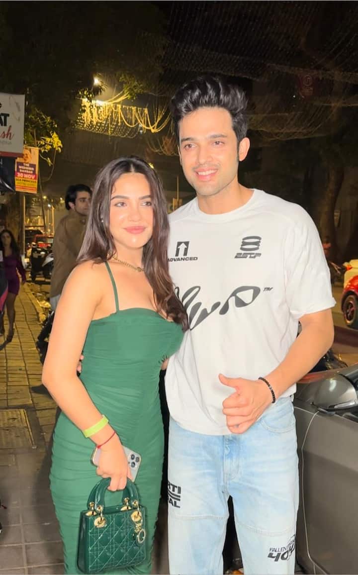 producer raghav sharma birthday party parth samthaan with girlfriend ...